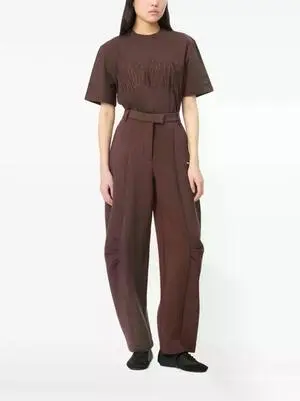 ROTATE BY BIRGER CHRISTENSEN Jersey Oversized T-shirt