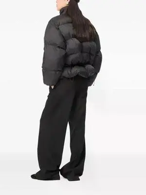 ROTATE BY BIRGER CHRISTENSEN Peplum Puffer Jacket