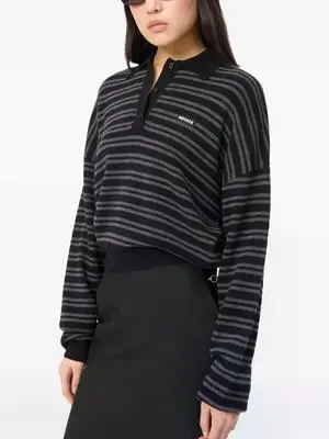 ROTATE BY BIRGER CHRISTENSEN Striped Slinky Sweater