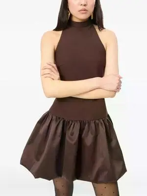 ROTATE BY BIRGER CHRISTENSEN Mini Peplum Dress