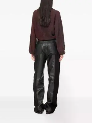 ROTATE BY BIRGER CHRISTENSEN Fluffy Knit Polo