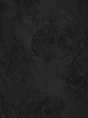 ROTATE BY BIRGER CHRISTENSEN Flower Mesh Maxi Dress