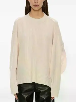 Christopher Esber Airbag Ribbed-knit Sweater - Neutrals