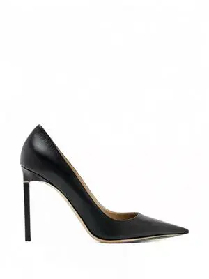 TOM FORD 105mm Shiny Leather Pumps - Black
