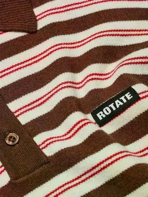 ROTATE BY BIRGER CHRISTENSEN Slinky Knit Polo