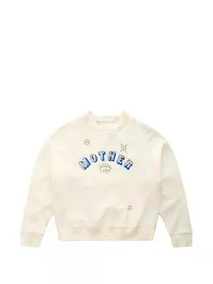 MOTHER The Concert Graphic-print Sweatshirt - Neutrals