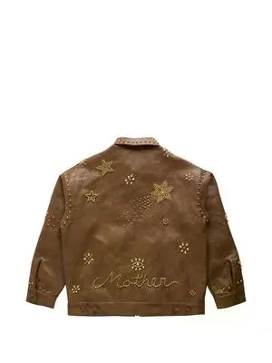 MOTHER The Zip-it Stud-embellished Jacket