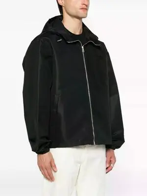 Givenchy Windbreaker In Polyfaille With Stamp Embroidery