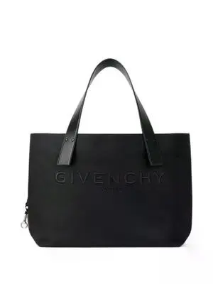 Givenchy Cargo Tote Bag In Canvas - Black