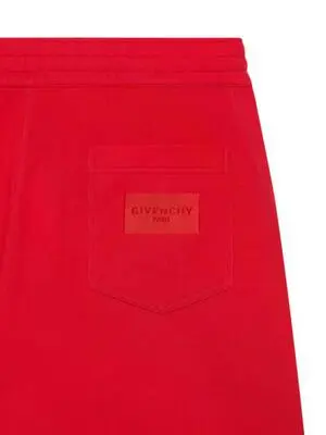 Givenchy Couture Seam Bermuda Shorts In Scuba With Gros Grain