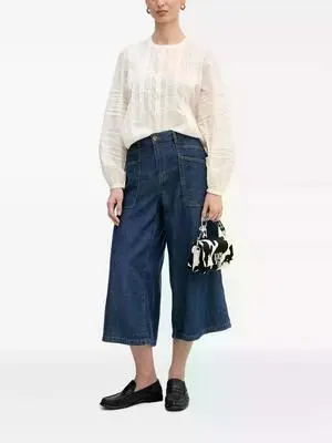 MOS MOSH Adila Lace Panelled Shirt
