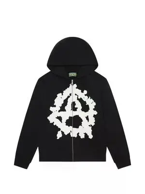 DENIM TEARS Anarchy Zip-up Hoodie