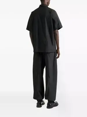 Givenchy Couture Seam Shirt With Mix Material Cut Outs