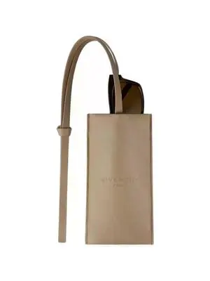Givenchy Antigona Stamped Sunglasses Case In Leather