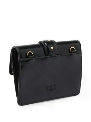 Pinko Love Birds Studded Leather Mini Bag