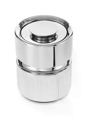 Christofle Club Ribbed Insulated Ice Bucket - Silver