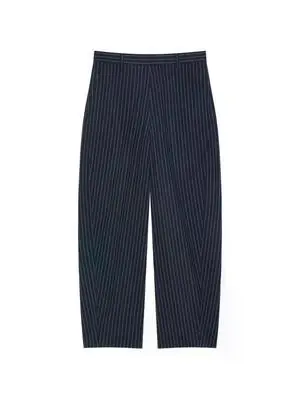 Givenchy Couture Seam Striped Pants In Cotton