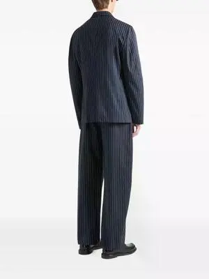 Givenchy Couture Seam Striped Pants In Cotton