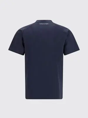 Balenciaga Slim Fit Stretch Polyamide T-shirt With Contrast Logo