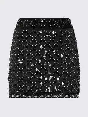 Philipp Plein Rhinestone And Bead-embellished Satin Pencil Mini Skirt