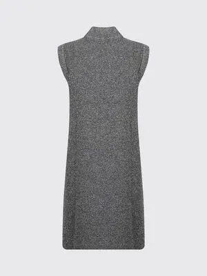 Marni Wool Blend Knit Polo Mini Dress With Classic Collar