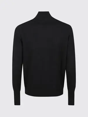 BALLANTYNE Argyle Pattern 100% Cashmere Zip Cardigan - Fa01