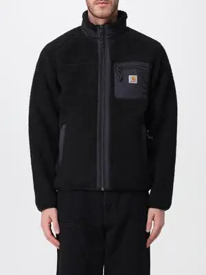 Carhartt Work In Progress Prentis High Neck Fleece Jacket With Zip Pockets - Black