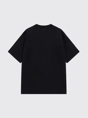 Balenciaga Relaxed Fit Cotton T-shirt With Graphic Print And Logo