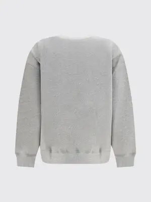 GANNI Crewneck Sweatshirt In Cotton With A Graffiti-style Teddy Bear Print