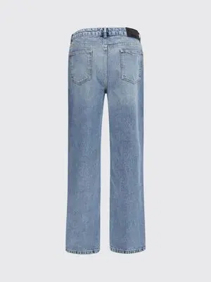 REPRESENT Mid-rise Wide Leg Jeans In Cotton Denim