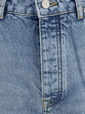 REPRESENT Mid-rise Wide Leg Jeans In Cotton Denim