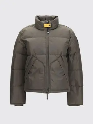 PARAJUMPERS Mallery Short Quilted Nylon Down Jacket With High Neck - Olive