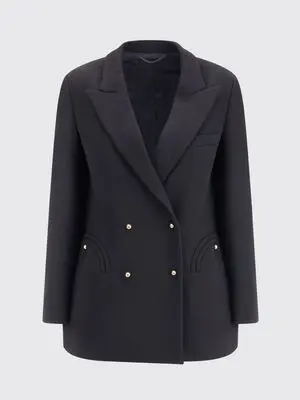 BLAZÉ MILANO Double-breasted Wool Blazer With Peak Lapels
