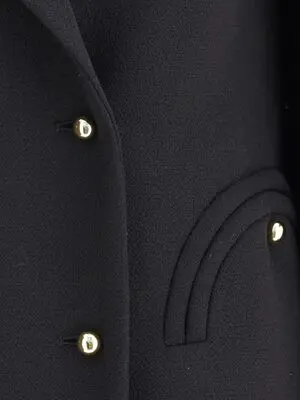 BLAZÉ MILANO Double-breasted Wool Blazer With Peak Lapels