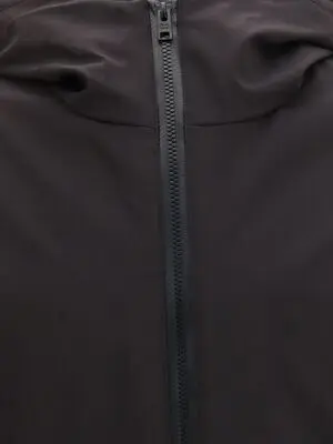 Woolrich Shell Softshell Hooded Jacket With High Neck