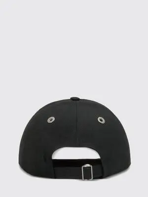 AMI Paris Cotton Baseball Cap With Contrast Logo