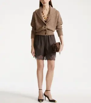 Marella Lace-trim Shorts
