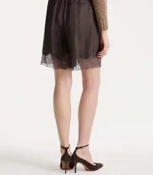 Marella Lace-trim Shorts