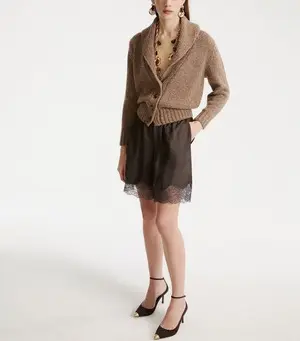 Marella Lace-trim Shorts