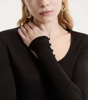 Marella Jersey Scoop-neck T-shirt