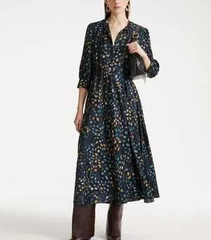 Marella Ribbon-detail Midi Shirt Dress