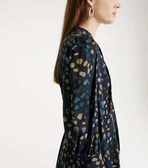 Marella Ribbon-detail Midi Shirt Dress