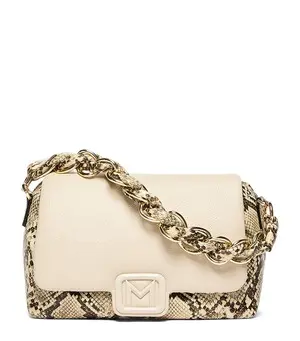 Marella Large Le Muse Clutch Bag - Neutral