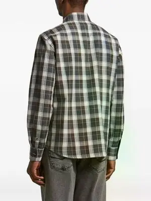 Peserico Check-pattern Long-sleeve Shirt - Brown