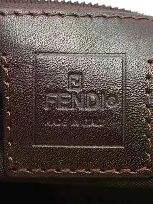 Fendi 2000-2010 Zucca Canvas Shoulder Bag
