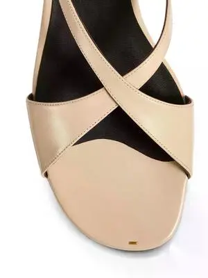 Khaite Liria Ankle-strap Flat Sandals