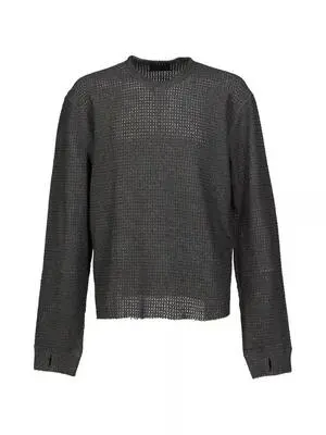 FILTH Thumbhole Washi-blend T-shirt