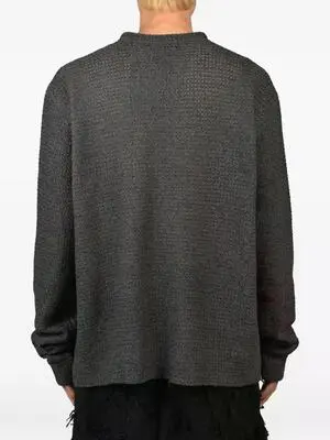 FILTH Thumbhole Washi-blend T-shirt