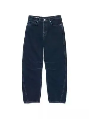 Bimba Y Lola Barrel Dark- Denim Leg 5-pocket Trousers