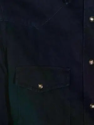 Jacob Cohen Herringbone-pattern Western Shirt